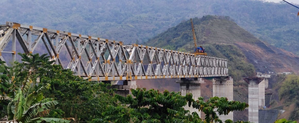 Work for world’s tallest pier railway bridge, part of Manipur rail ...