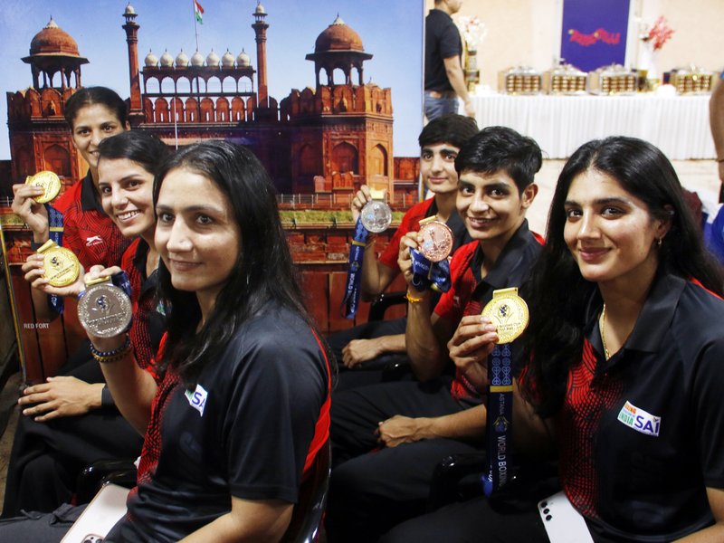 Boxer Jaismine Lamboria thanks government for recognising their success ...