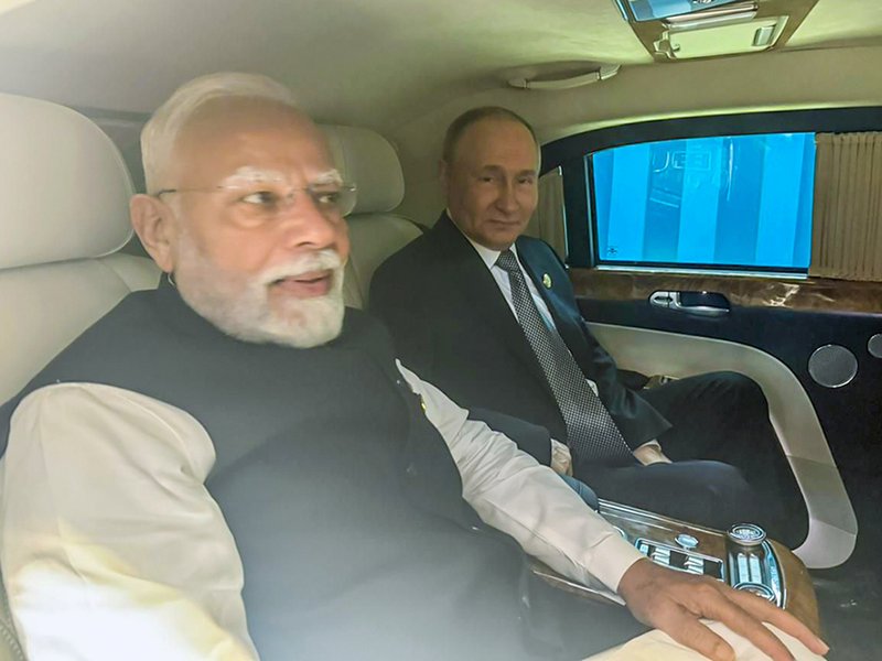 ‘PM Modi takes Putin’s car’ becomes top trend on Chinese social media