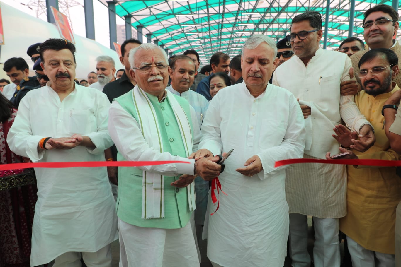 Haryana CM inaugurates 6-lane underpass in Gurugram - PUNE.NEWS