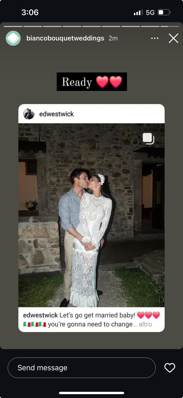 Amy Jackson Marries Ed Westwick in Secret Ceremony