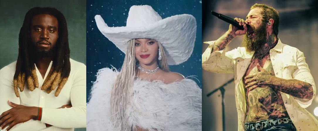 Post Malone Performs with Blue Ivy Carter and Beyoncé at NFL Halftime Show
