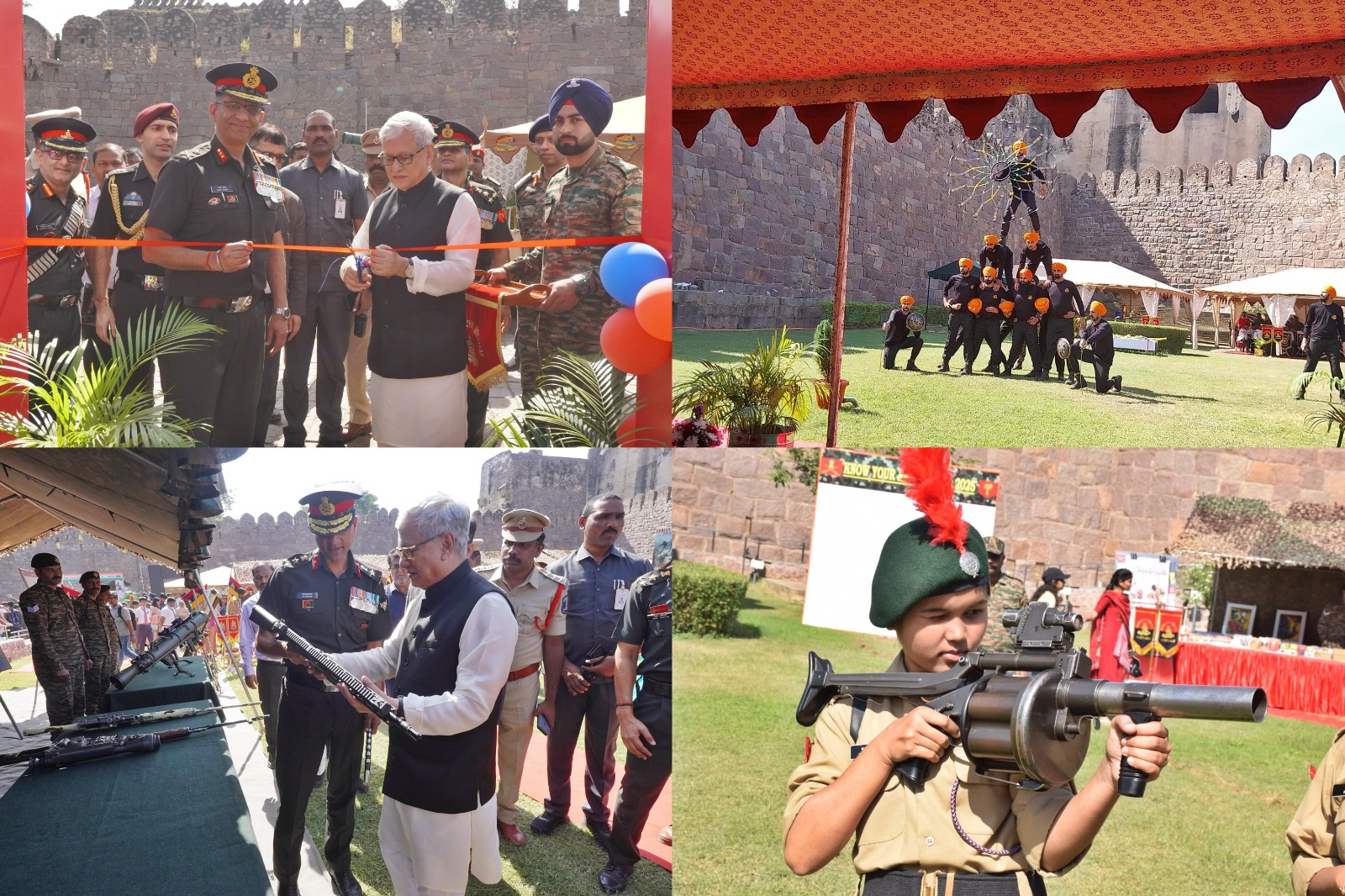 Know Your Army Mela Kicks Off Vibrantly at Historic Golconda Fort