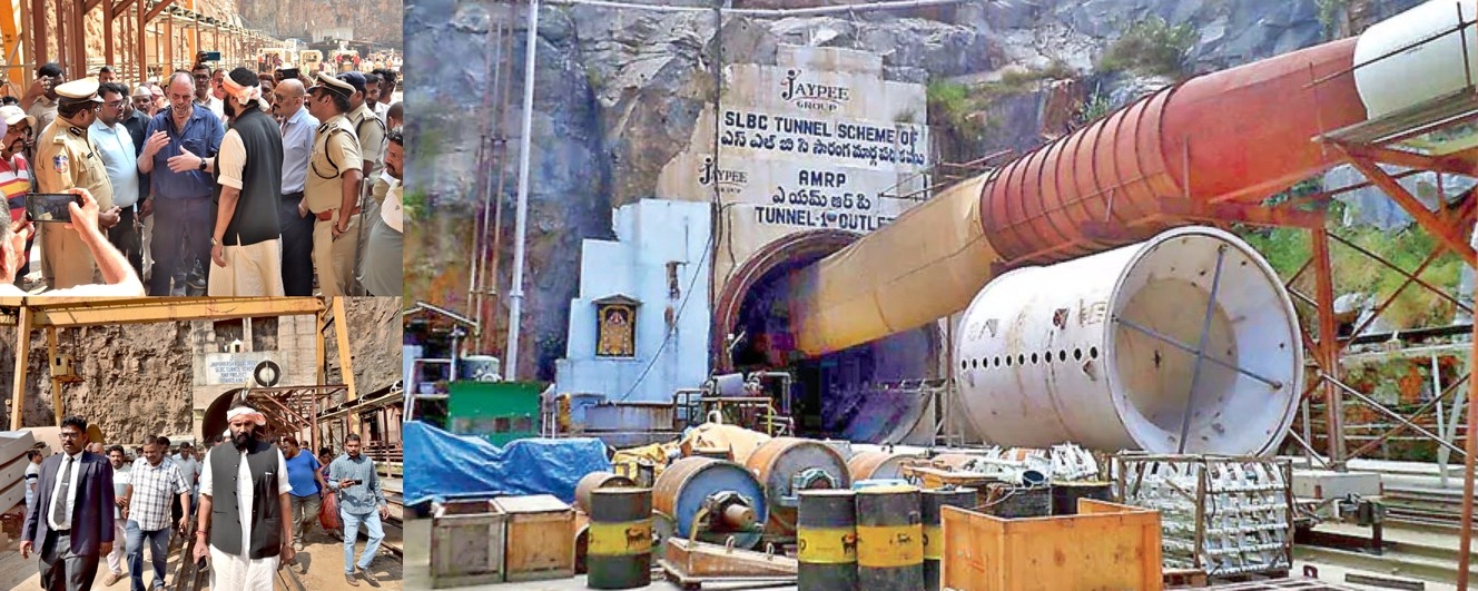 Rescue Op Begins to Save 8 Trapped in Telangana Tunnel; PM Modi ...