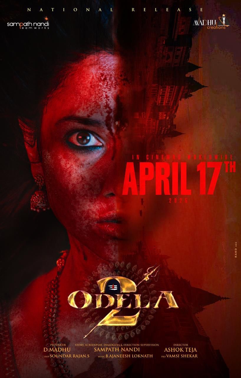 Tamannaah Bhatia's 'Odela 2' Release Date Revealed - Get Ready for a Divine Thriller ...