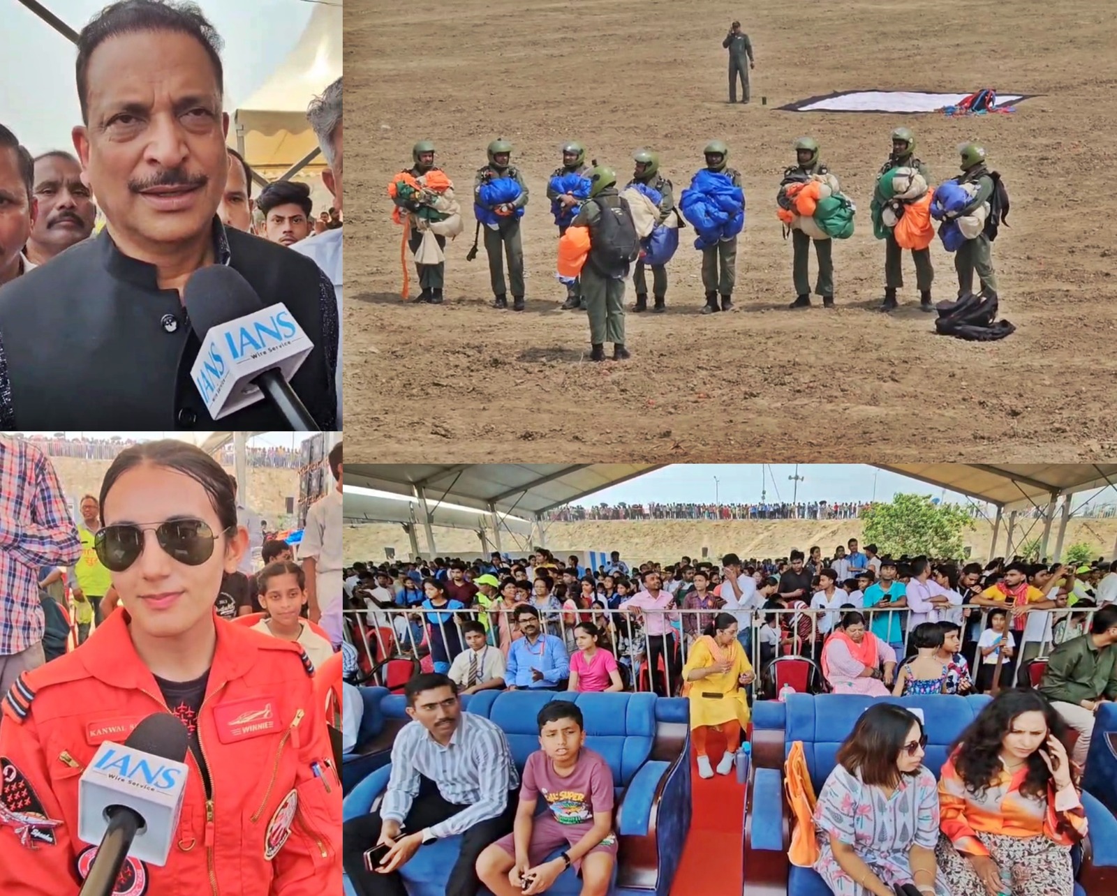 IAF's Surya Kiran Team Honors 1857 Hero Kunwar Singh with Aerial Show ...