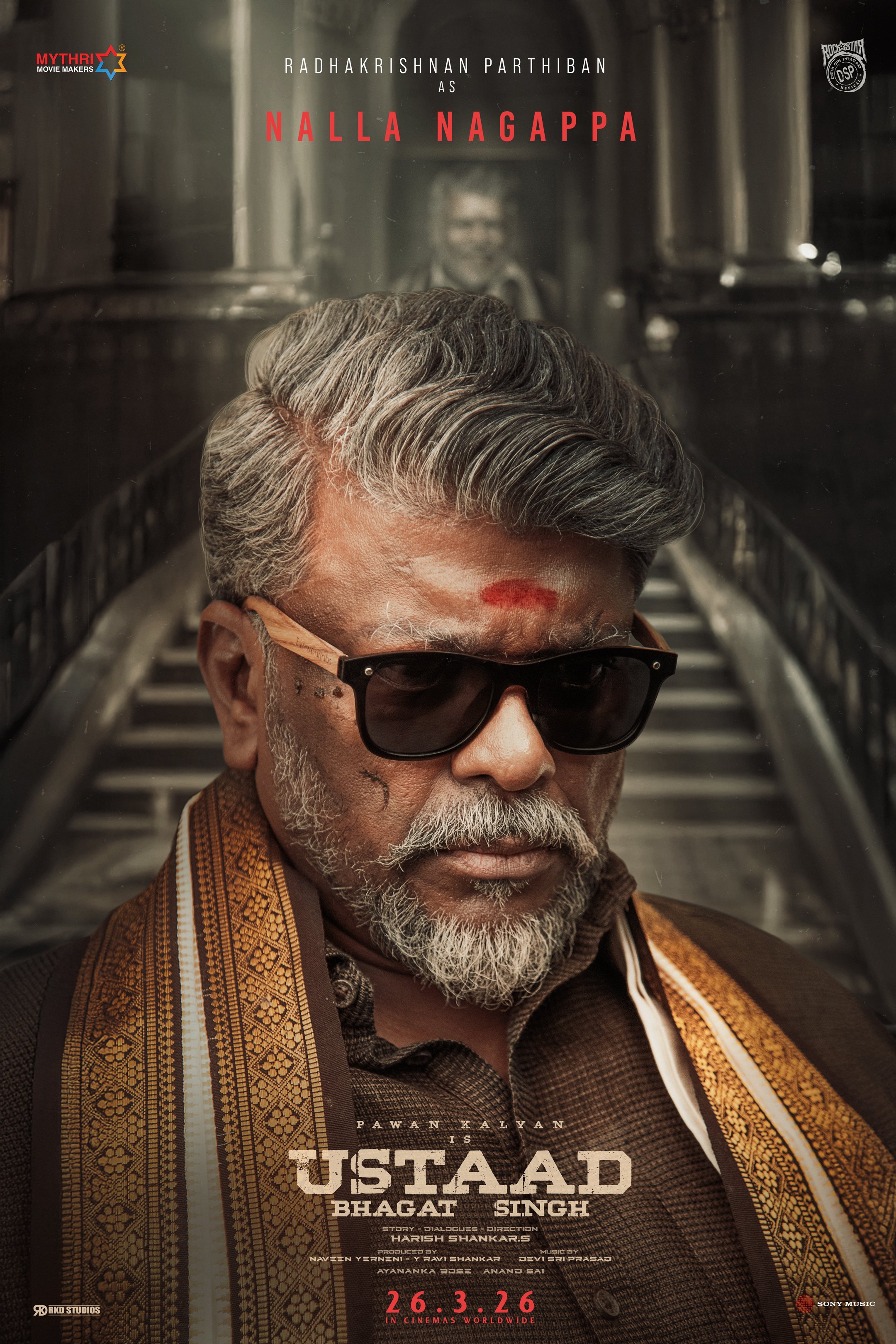 Parthiban's Nalla Nagappa Revealed in Pawan Kalyan's Ustaad Bhagat ...