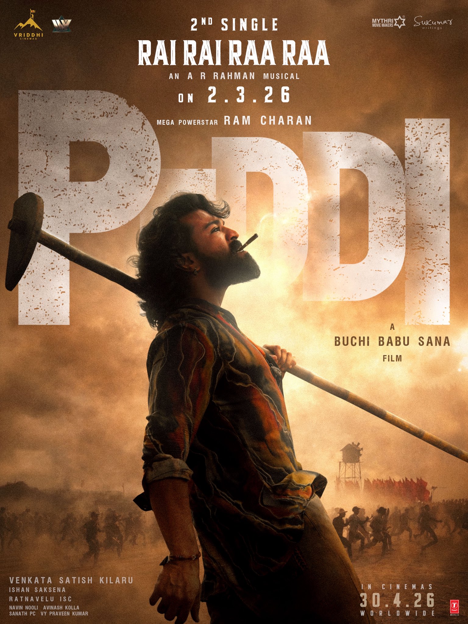Ram Charan's 'Rai Rai Raa Raa' Song Earns Father Chiranjeevi's Proud ...