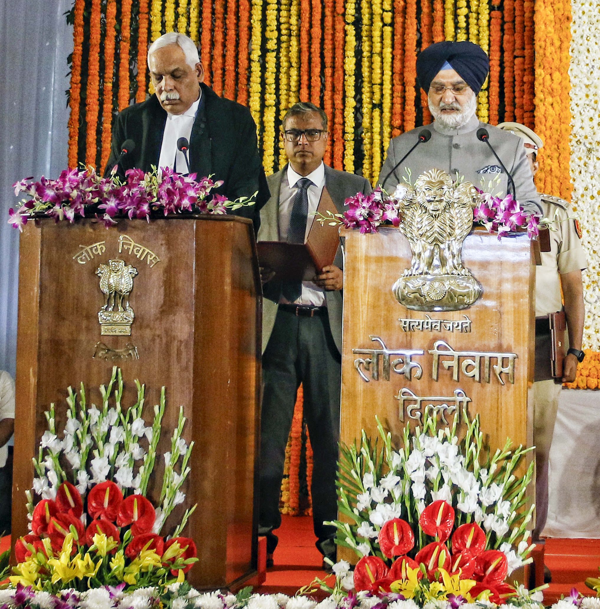 Taranjit Singh Sandhu Sworn In as Delhi's New Lieutenant Governor ...
