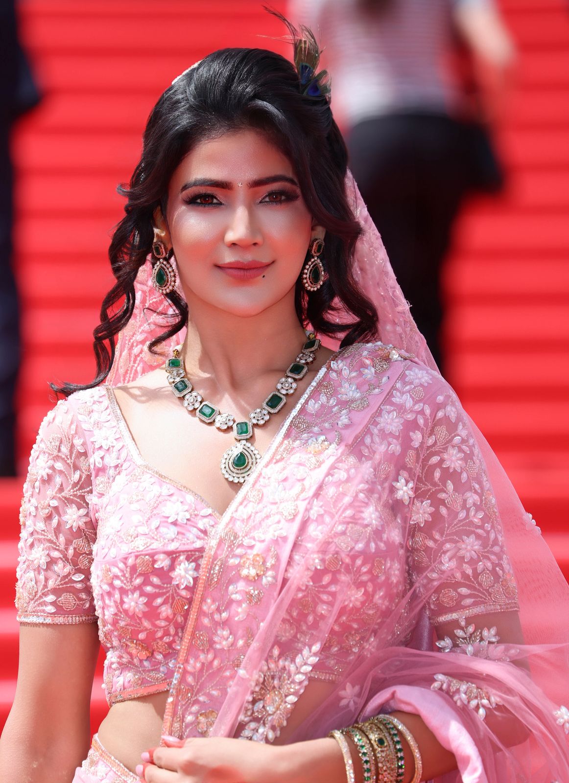 Soniya Bansal's Radha Rani Look at Cannes: Indian Roots Shine on Red ...