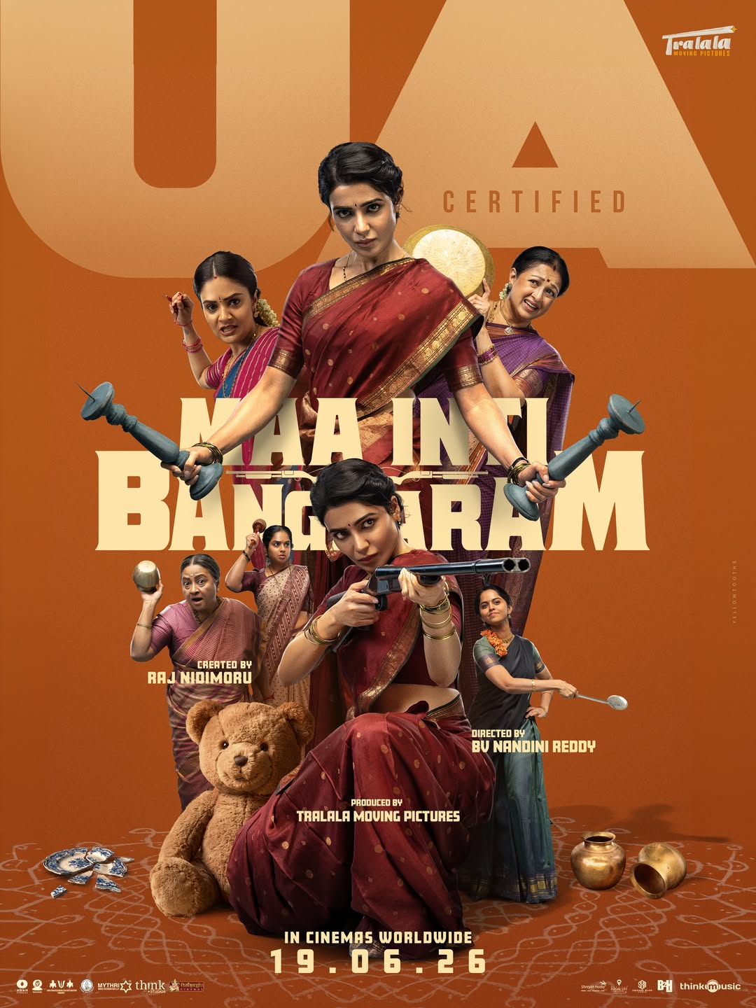 Samantha's Maa Inti Bangaram Gets U/A Certificate, Release Date June 19 ...