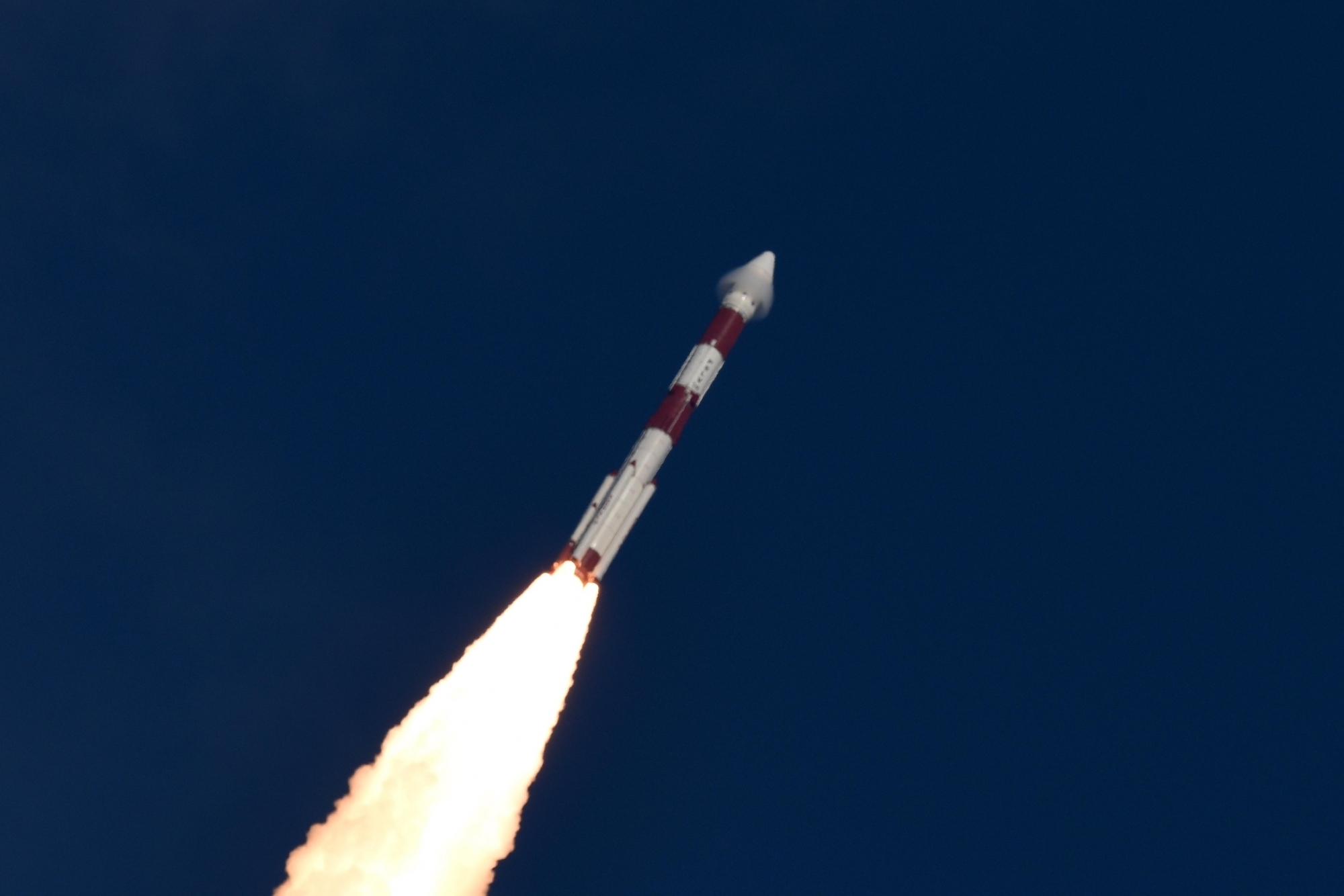 PSLV rocket lifts off with India's new 'eye in the sky' satellite