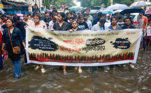 RG Kar tragedy: Medical fraternity swarms streets, protest KP notice to ...